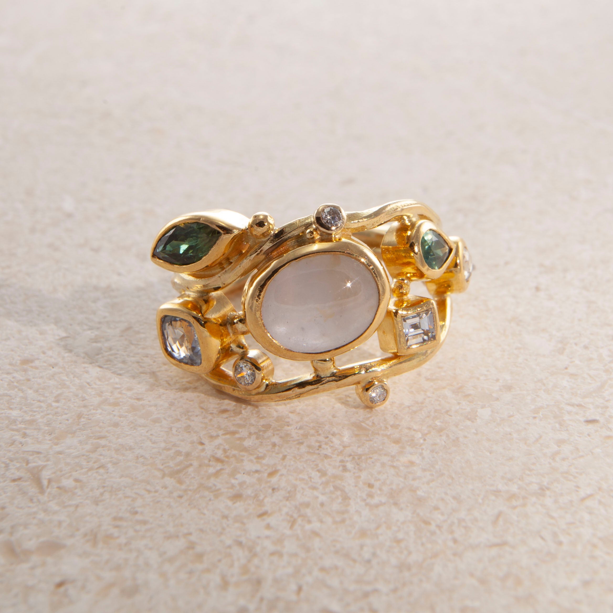 Seafire Ringe Guld – Bergsoe