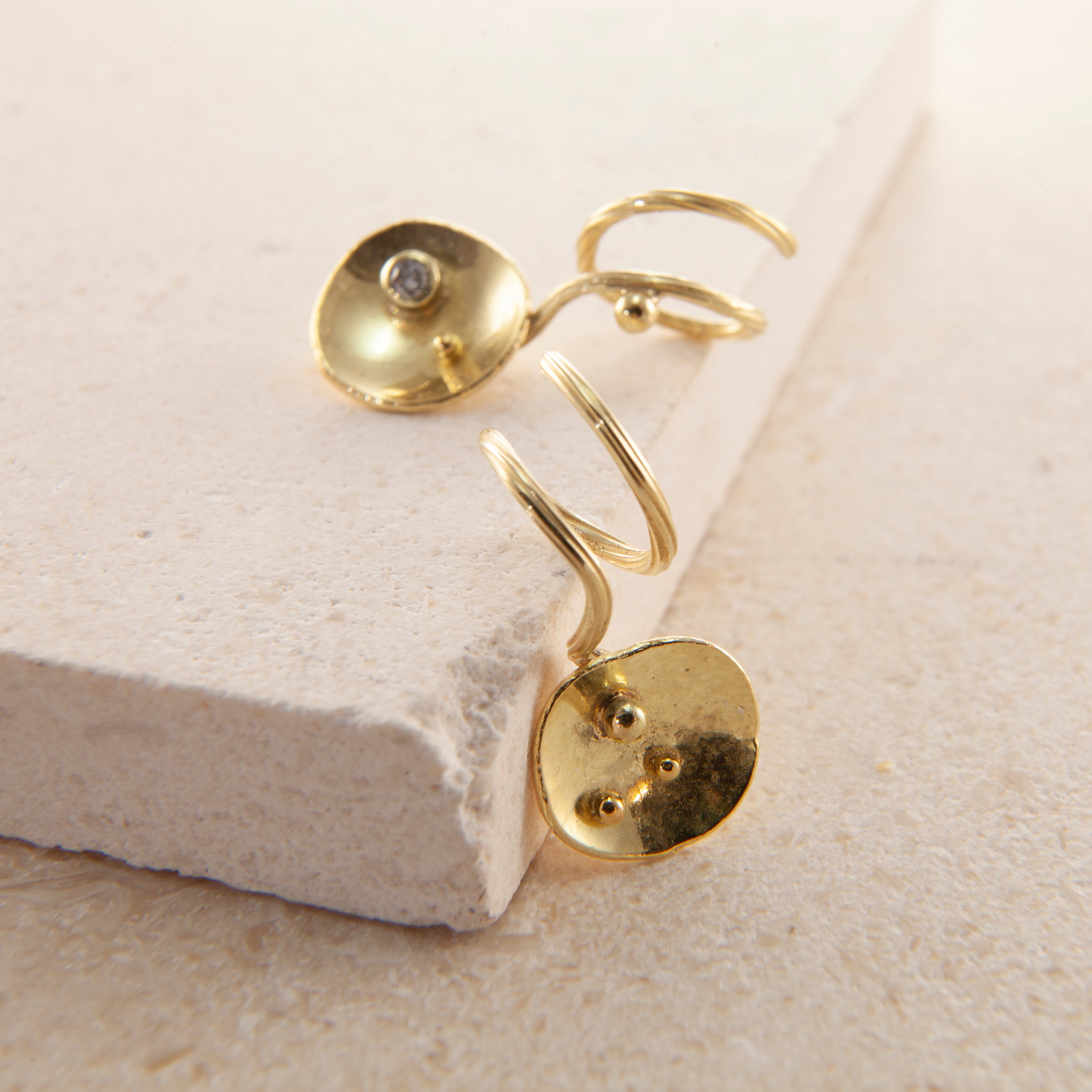 Diatom Earrings – Bergsoe